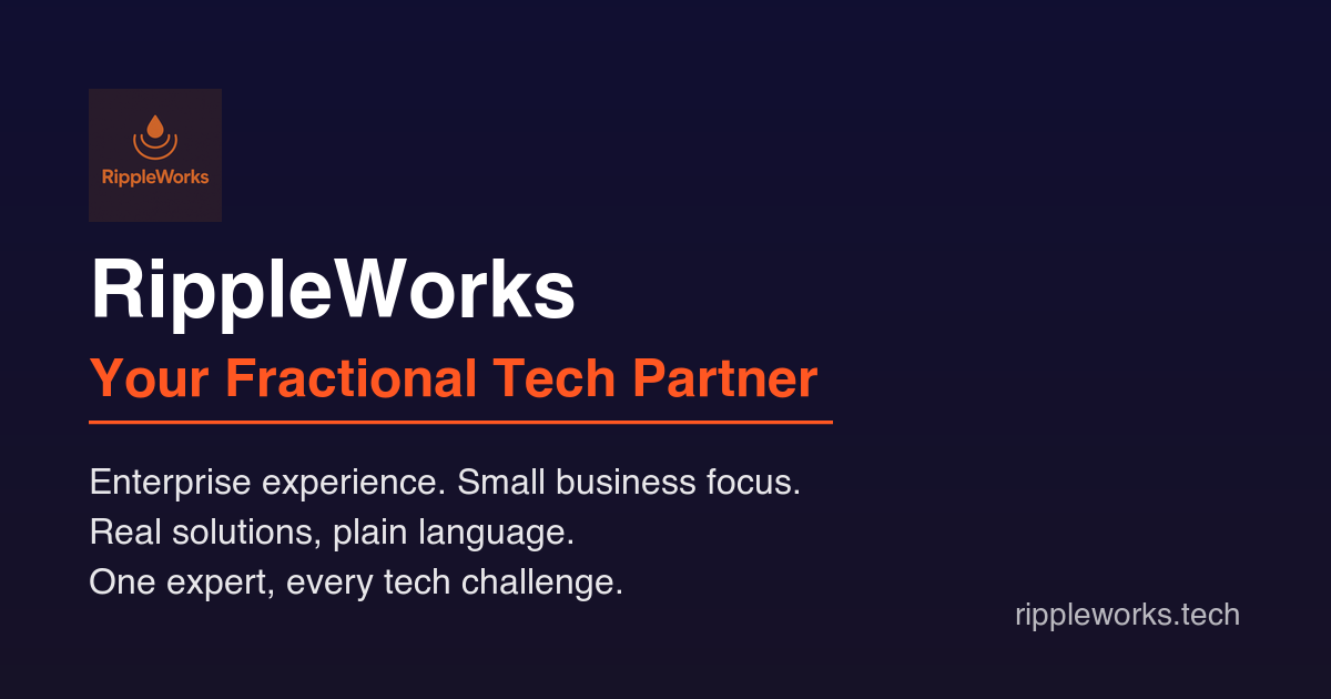 RippleWorks - Your Fractional Tech Partner